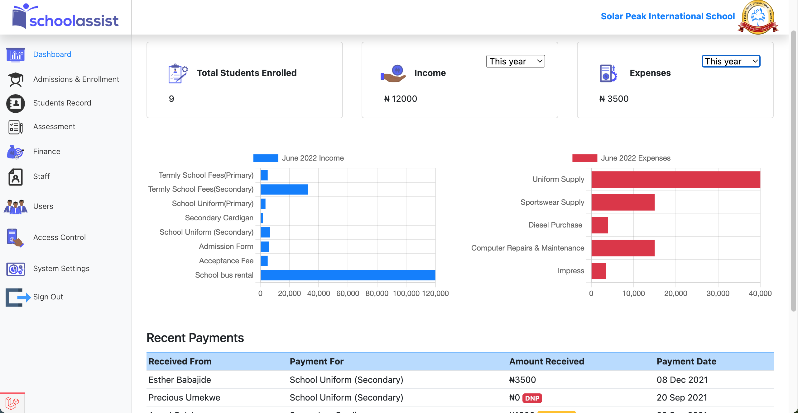 SchoolAssist | Modern School Management Software for Nigerian Schools