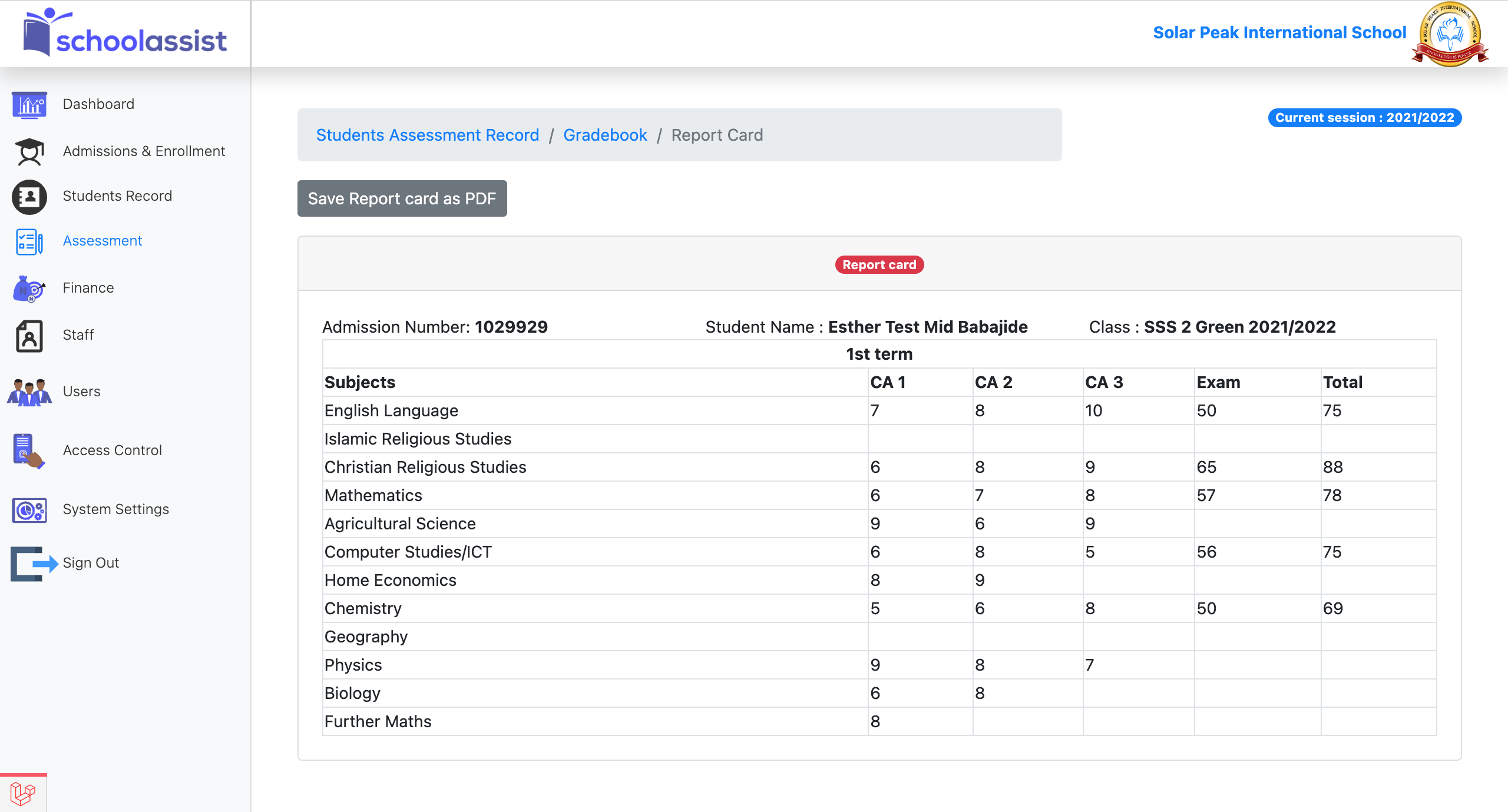 SchoolAssist | Modern School Management Software for Nigerian Schools